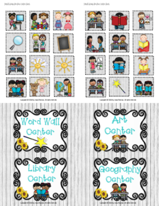 First Grade Literacy Centers - Create Your Balance with Literacy