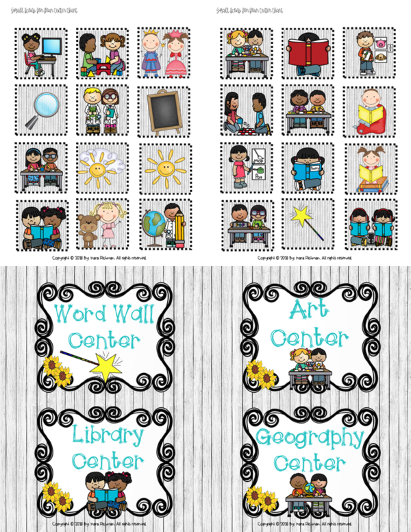 First Grade Literacy Centers - Create Your Balance with Literacy