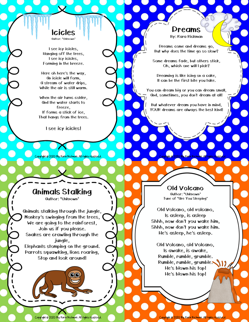 Teaching Cross Curricular Using Poetry! - Create Your Balance with Literacy